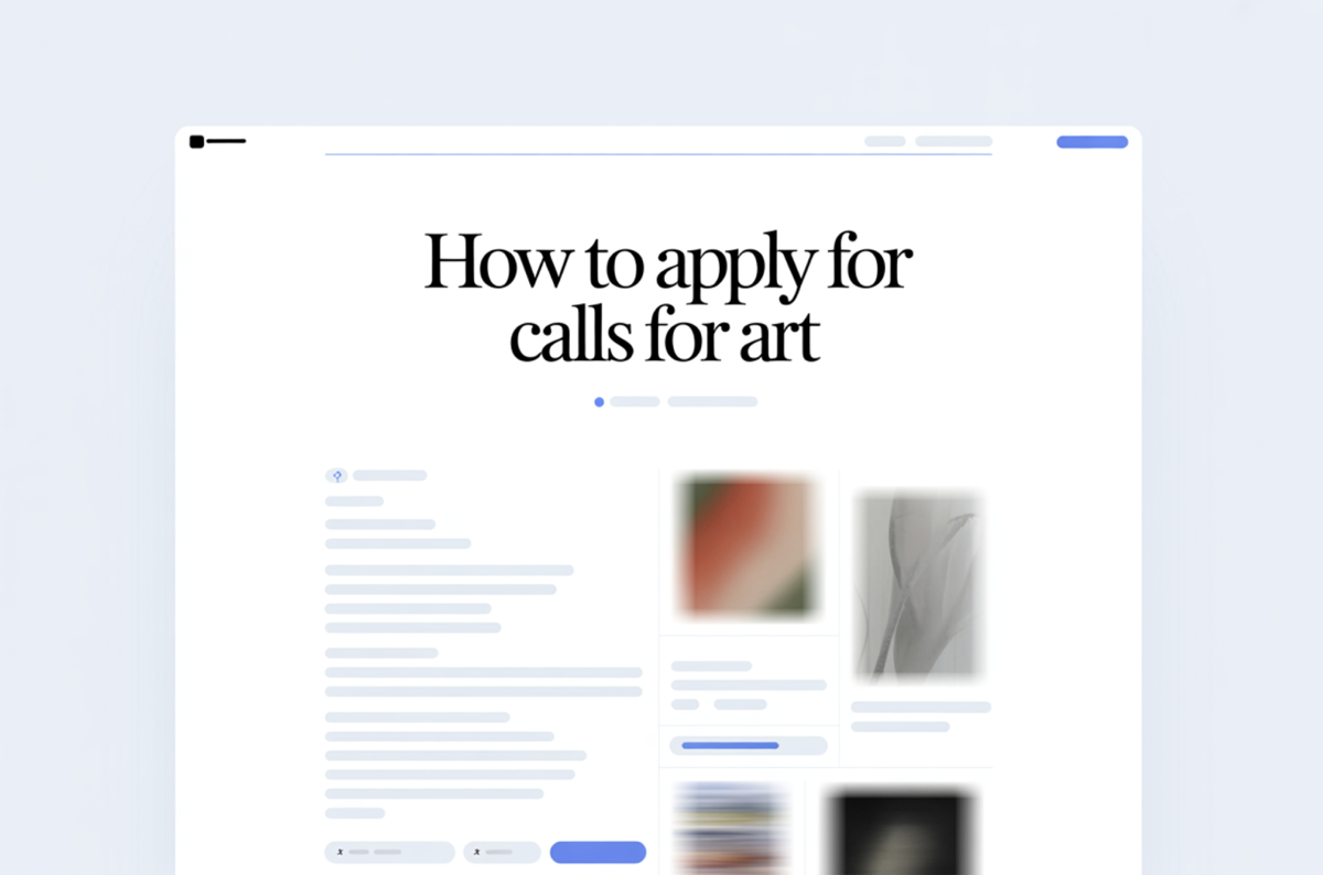 How to Apply to Calls for Entry & Art Calls (2025 Guide) | EntryThingy